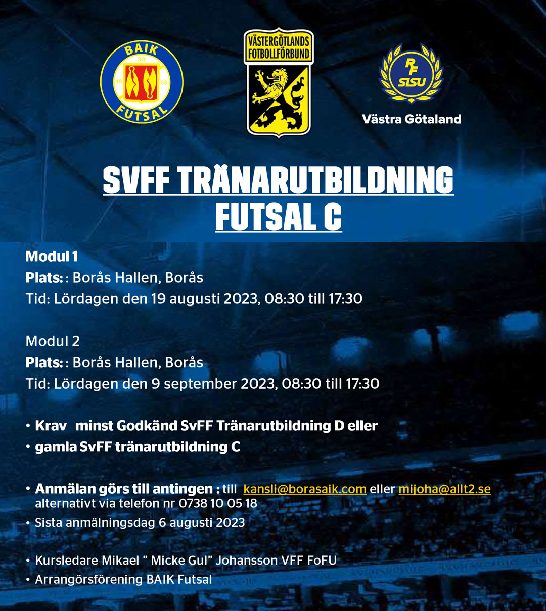 Ytänarutbildning Futsal...